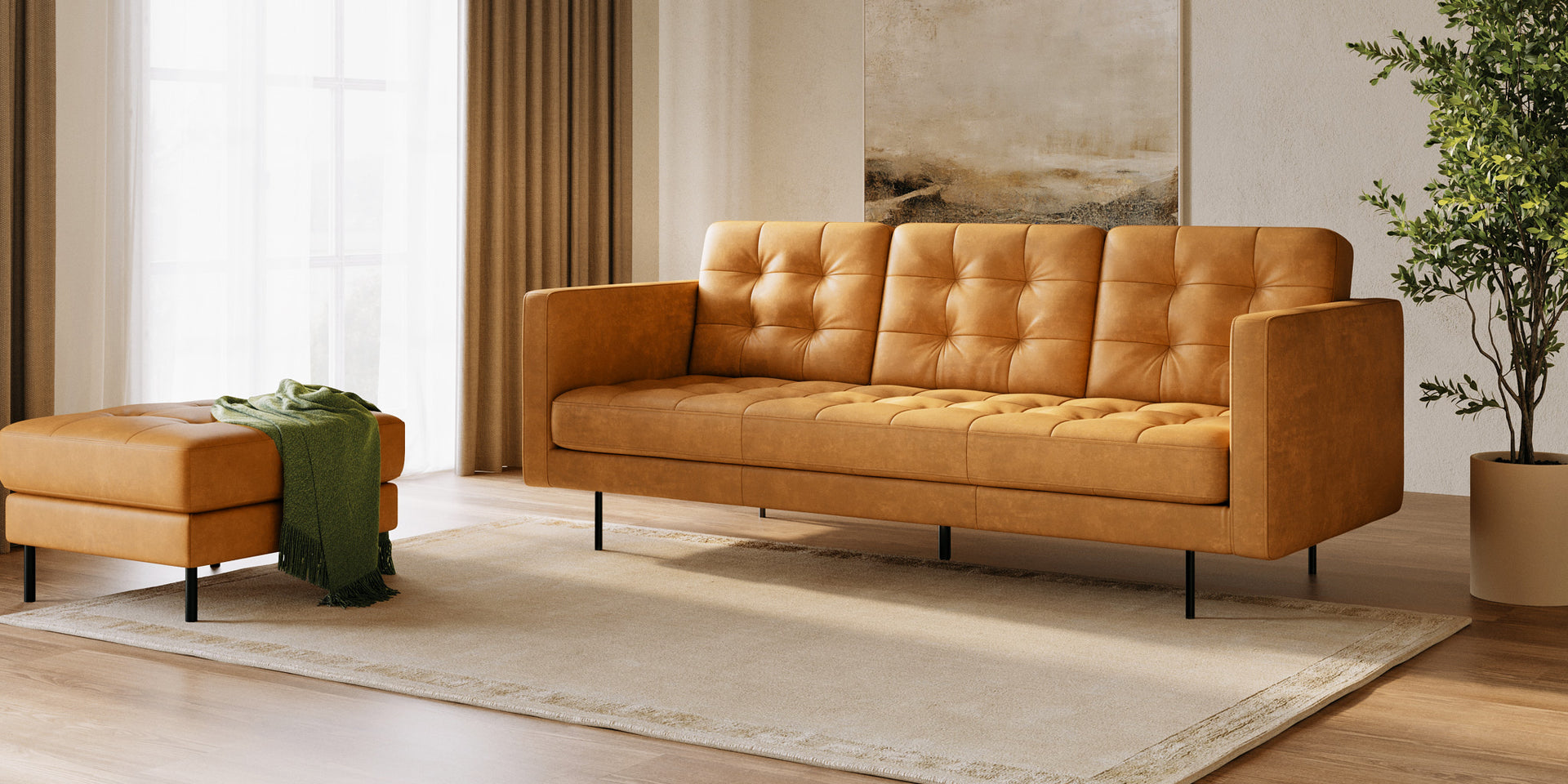 Arya Sofa – Grey & Sanders