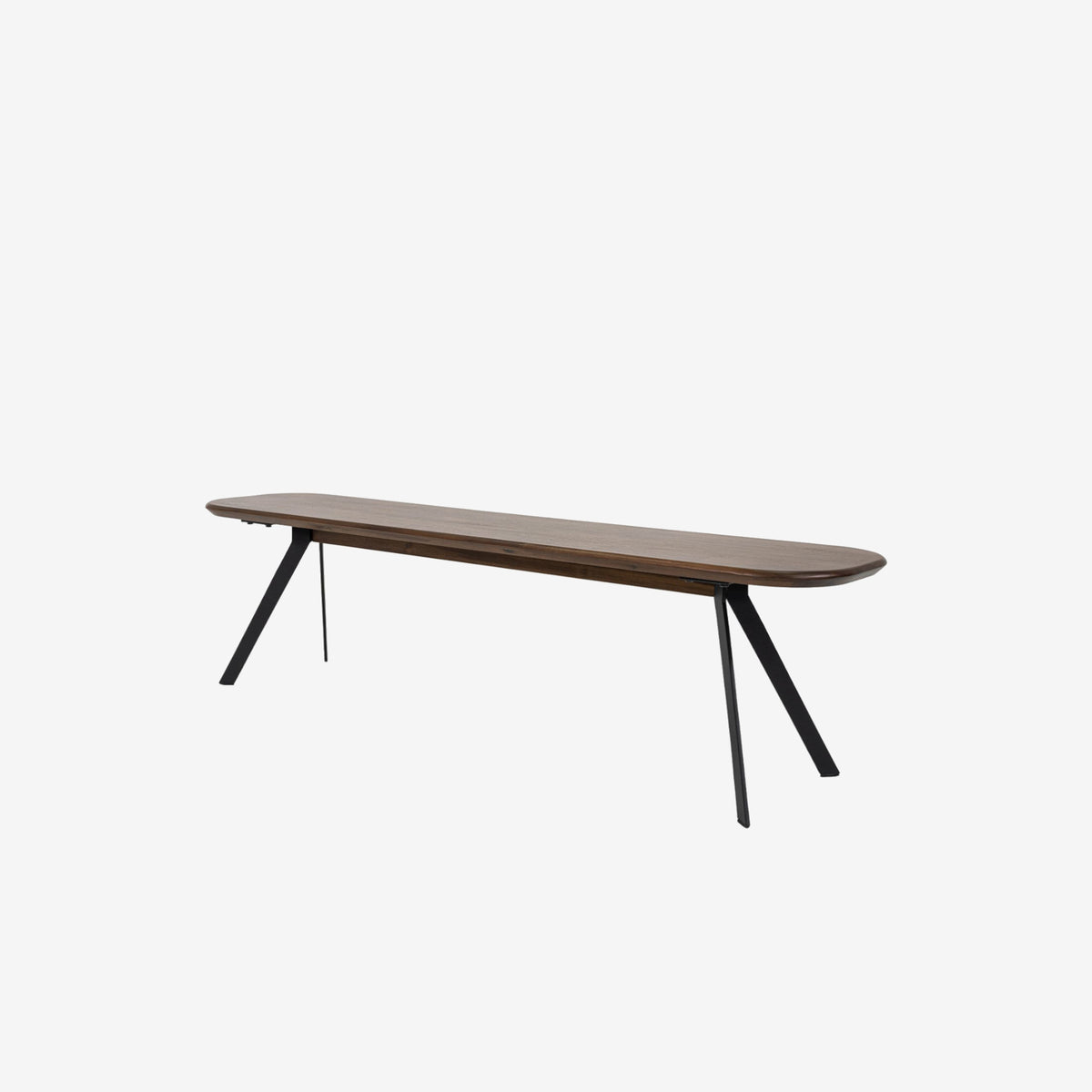 Hudson Bench - Mocha Walnut – Grey & Sanders